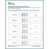 NDLI: Adding by completing whole tens