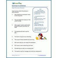 NDLI: Punctuating sentences with commas