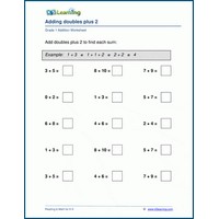 NDLI: Adding doubles plus 2