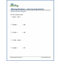 NDLI: Missing dividend or divisor problems