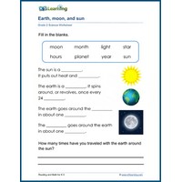 NDLI: Earth, Moon and Sun