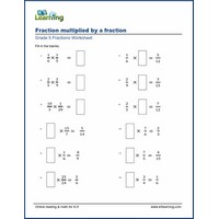 NDLI: Multiplying fractions missing factors