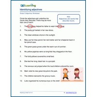 NDLI: Identify adjectives