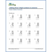 NDLI: Adding three 3-digit numbers